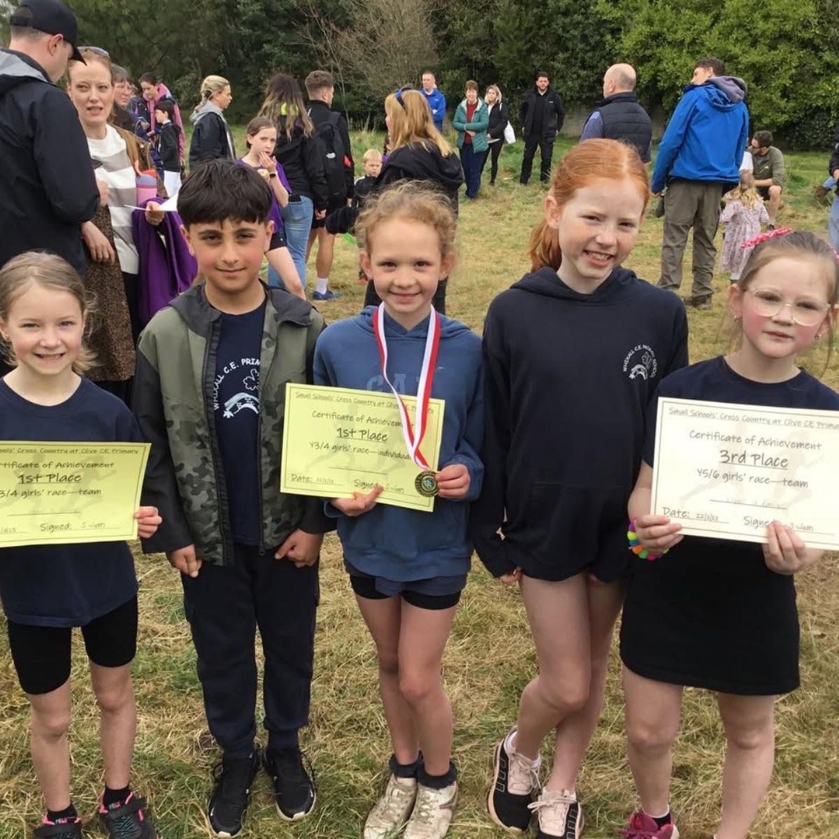 Whixall C.E. Primary School and Nursery - Cross-Country Stars